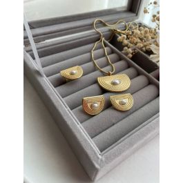 Parure Eventail Perle